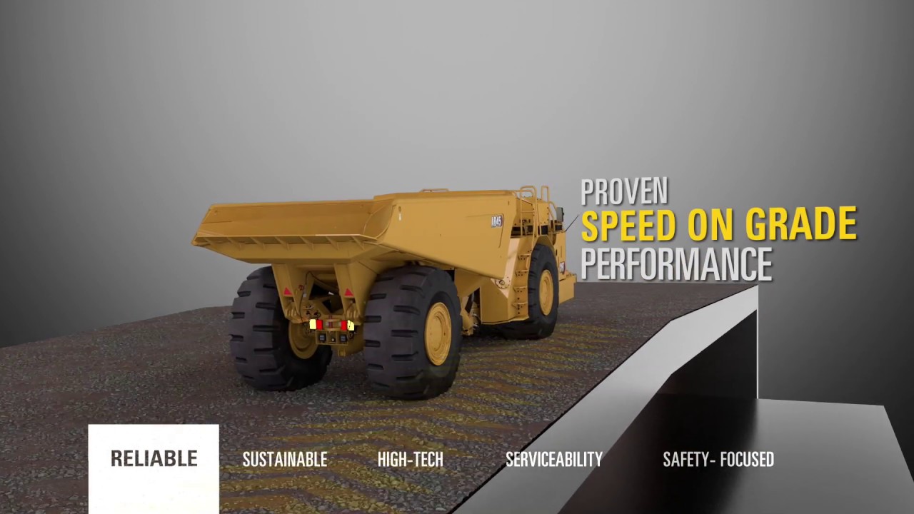 Check it Out – The NEW Cat® AD45 Underground Mining Truck – Mimir